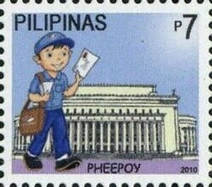 Stamp: Pheepoy, Philpost Mascot (Philippines(Pheepoy definitive 2009-10 ...