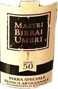 Drink Label: Mastri Birrai Umbri Cotta 50 Blanca Artigianale (Soc. Agr ...
