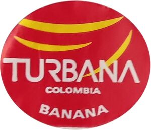 Fruit Sticker: Turbana (ColombiaCol:CO-FR-00294