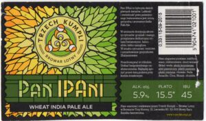 Drink Label: Pan Ipani Wheat Ipa (Trzy Korony, PolandCol:PL-BEER-011246