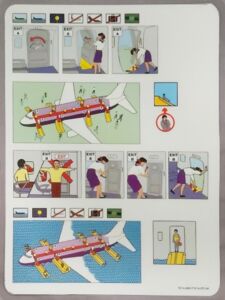 Safety Card: Boeing 757-200 (Britannia Airways, United Kingdom of Great ...