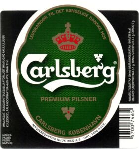 Drink Label: Carlsberg Premium Pilsner (Nuuk Imeq A/S, GreenlandCol:GL ...