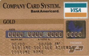 Bank Card: Company Card - Bank Americard (BANK AMERICARD, United States ...