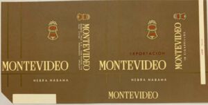 Cigarette Pack: Montevideo (UruguayCol:UY-CT-0183