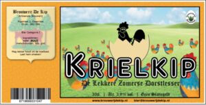 Drink Label: Krielkip Zomerse Dorstlesser (Brouwerij de Kip ...