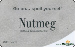 Gift Card: Nutmeg (Morrisons, United Kingdom of Great Britain ...
