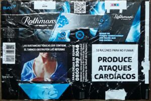 Сигаретная пачка: Rothmans Click BAT 2022 (Аргентина(Rothmans Click BAT ...
