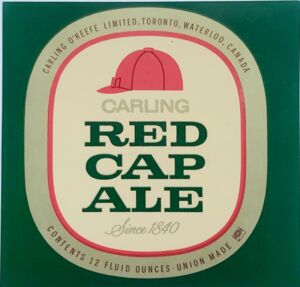 Drink Label: Red Cap Ale (Carling O'Keefe Limited, CanadaCol:CA-BEER-000542