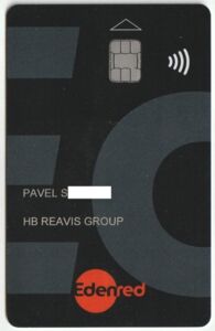 Bank Card: Edenred (Edenred, SlovakiaCol:SK-MC-0161.02