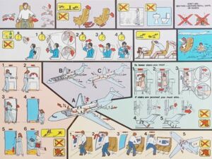 Safety Card: Boeing 727-100 (Reeve Aleutian Airways, United States of ...