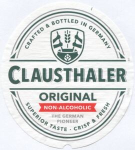 Drink Label: Clausthaler Original (Binding-Brauerei AG, Germany ...