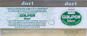 Drink Label: Gulpen Bier Dort (Gulpener Bierbrouwerij, NetherlandsCol ...