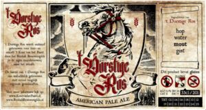Drink Label: 't Dorstige Ros American Pale Ale (Brielsch Brouwers Gilde ...