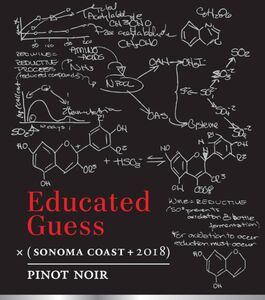 Etiqueta de bebida: Educated Guess Sonoma Coast Pinot Noir (Roots Run ...