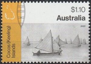 Stamp: Jukong Race (Cocos (Keeling) Islands(Historical Jukongs) Mi:CC ...