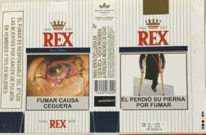 Cigarette Pack: Rex (Costa RicaCol:CR-CT-0100