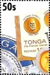 Stamp: The 100th Anniversary of First Tonga Stamps (Tonga(100th ...