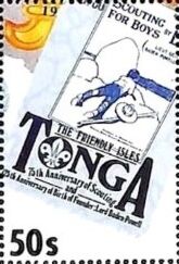 Stamp: The 100th Anniversary of First Tonga Stamps (Tonga(100th ...