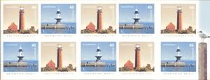 Stamp: Booklet-Lighthouses (Germany, Federal Republic(Lighthouses 2005 ...