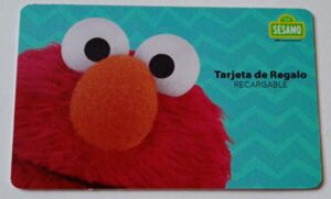 Tarjeta Regalo: Elmo (Walmart, México(Plaza Sésamo) Col:MEX-WAL-279