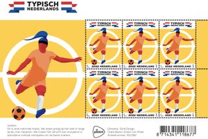 Stamp: Football (Netherlands(Typically Dutch : Sport and Leisure (2022 ...
