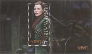 Stamp: Tauriel (New Zealand(The Hobbit - The Battle of the Five Armies ...