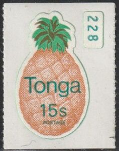 Stamp: Pineapple (Ananas comosus) (Tonga(Fruit) Mi:TO 686,Sn:TO 439,Yt ...