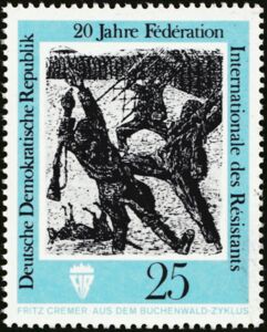 Stamp: To Each His Own, Fritz Cremer (Germany, Democratic Republic (DDR ...
