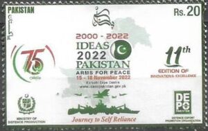 Stamp: 11th International Defence Exhibition and Seminar, Karachi ...