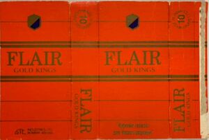 Cigarette Pack: Flair (India, RepublicCol:IN-CT-0009
