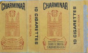 Paquete de Cigarrillos: Charminar (IndiaCol:IN-CT-0026