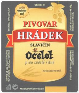 Drink Label: Ocelot (Pivovar Hrádek Slavičín, Czech RepublicCol:CZ-BEER ...