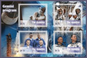 Stamp: Space Gemini program (Gambia: Illegal Stamps(Gemini Program ...