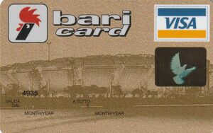 Bank Card: Bari Card (BANK AMERICARD, ItalyCol:IT-VI-0128