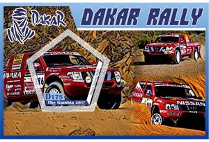 Stamp: Transport Dakar Rally (Gambia: Illegal Stamps(Dakar Rally (2017 ...