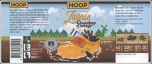 Drink Label: Hoop Zaanse Chocolate Porter (Brouwerij Hoop ...