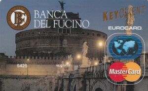 Bank Card: Banca Del Fucino (BANK AMERICARD, ItalyCol:IT-MC-0118
