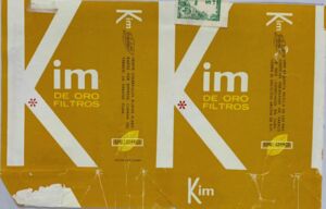 Cigarette Pack: Kim (CubaCol:CU-CT-0044