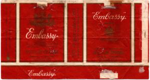 Cigarette Pack: Embassy (ArgentinaCol:AR-CT-4083