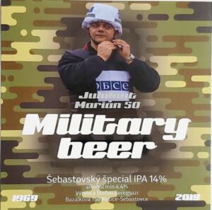 Drink Label: Military Beer (Mikropivovar Sebastovcan, SlovakiaCol:SK ...