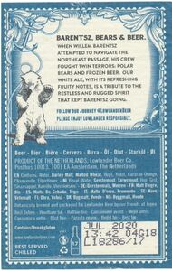 Drink Label: Lowlander White Ale (Lowlander Beer Co, NetherlandsCol:NL ...
