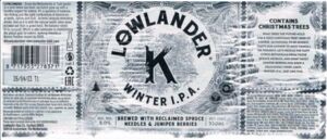 Drink Label: Lowlander K Winter IPA (Lowlander Beer Co, NetherlandsCol ...