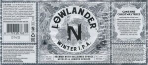 Drink Label: Lowlander N Winter IPA (Lowlander Beer Co, NetherlandsCol ...