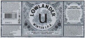 Drink Label: Lowlander U Winter IPA (Lowlander Beer Co, NetherlandsCol ...
