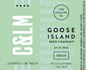 Drink Label: Goose Island C&LM (Goose Island Beer Co., United States of ...