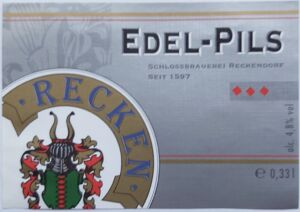 Drink Label: Edel-Pils (Schlossbrauerei Reckendorf, Georg Dirauf GmbH ...
