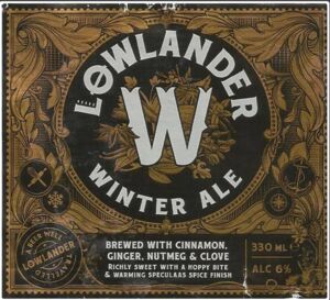 Drink Label: Lowlander W Winter Ale (Lowlander Beer Co, NetherlandsCol ...