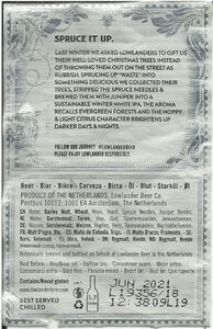 Drink Label: Lowlander O Winter IPA (Lowlander Beer Co, NetherlandsCol ...