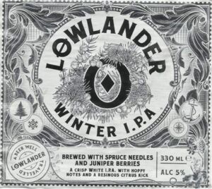 Drink Label: Lowlander O Winter IPA (Lowlander Beer Co, NetherlandsCol ...