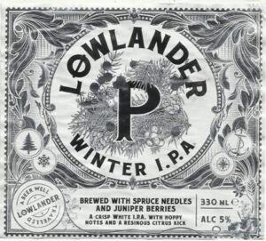 Drink Label: Lowlander P Winter IPA (Lowlander Beer Co, NetherlandsCol ...